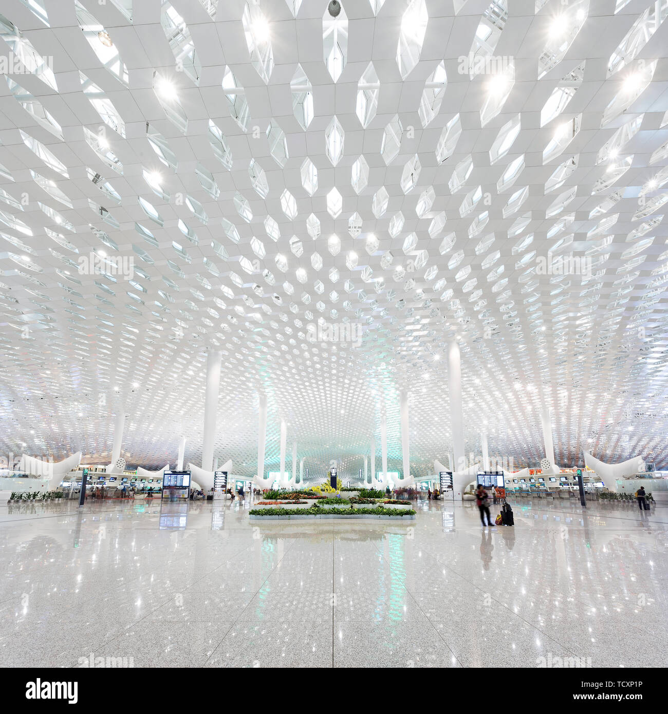 Modern airport terminal room Stock Photo - Alamy