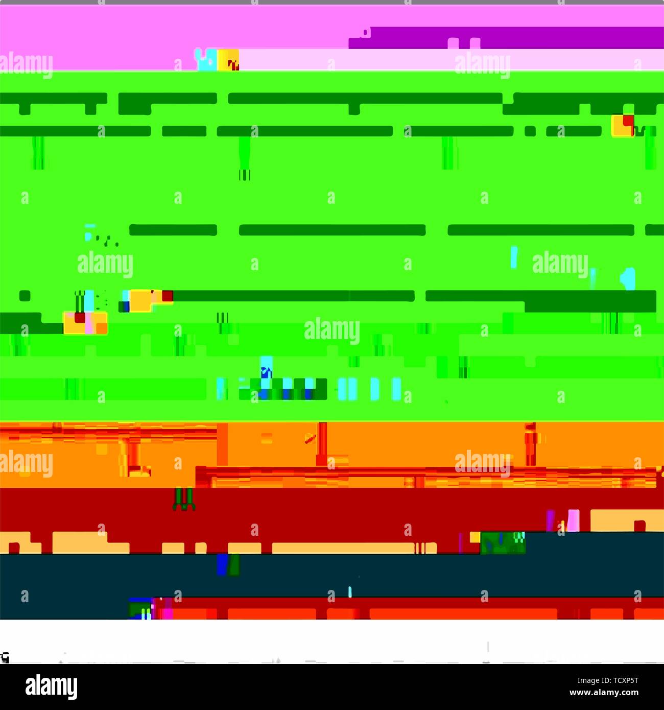 Glitched Overlay Background Stock Vector Image & Art - Alamy