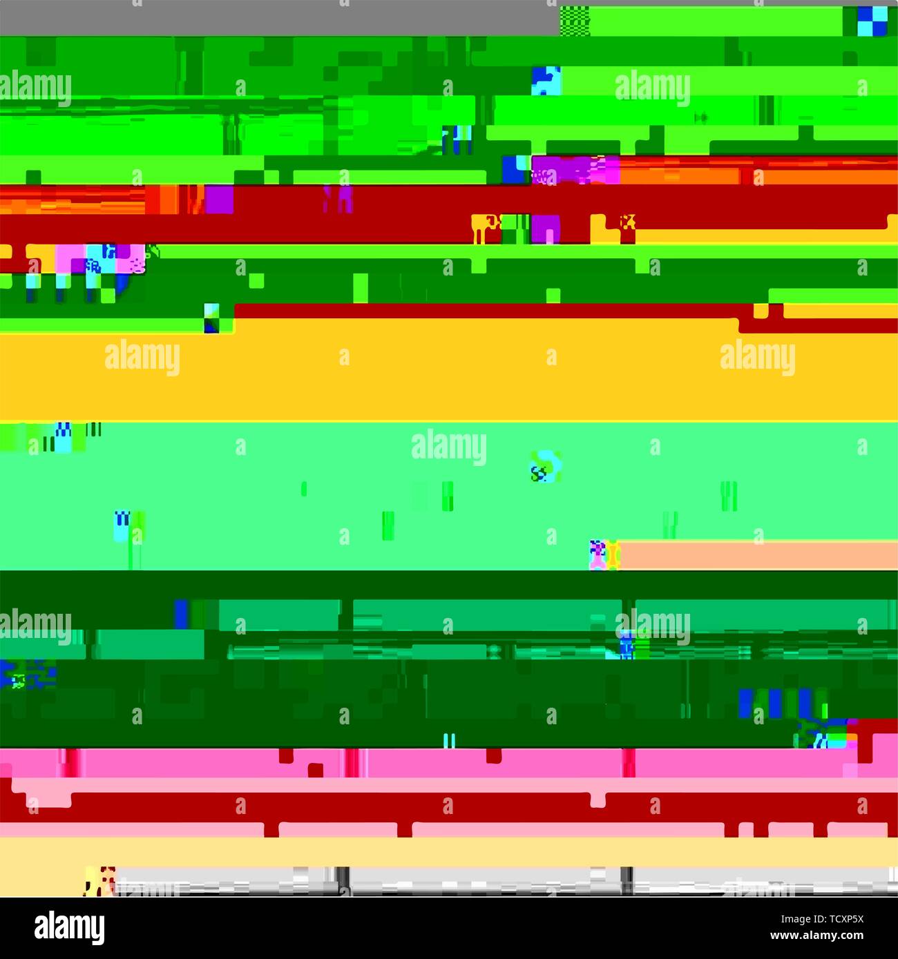 Glitched Overlay Background Stock Vector Image & Art - Alamy