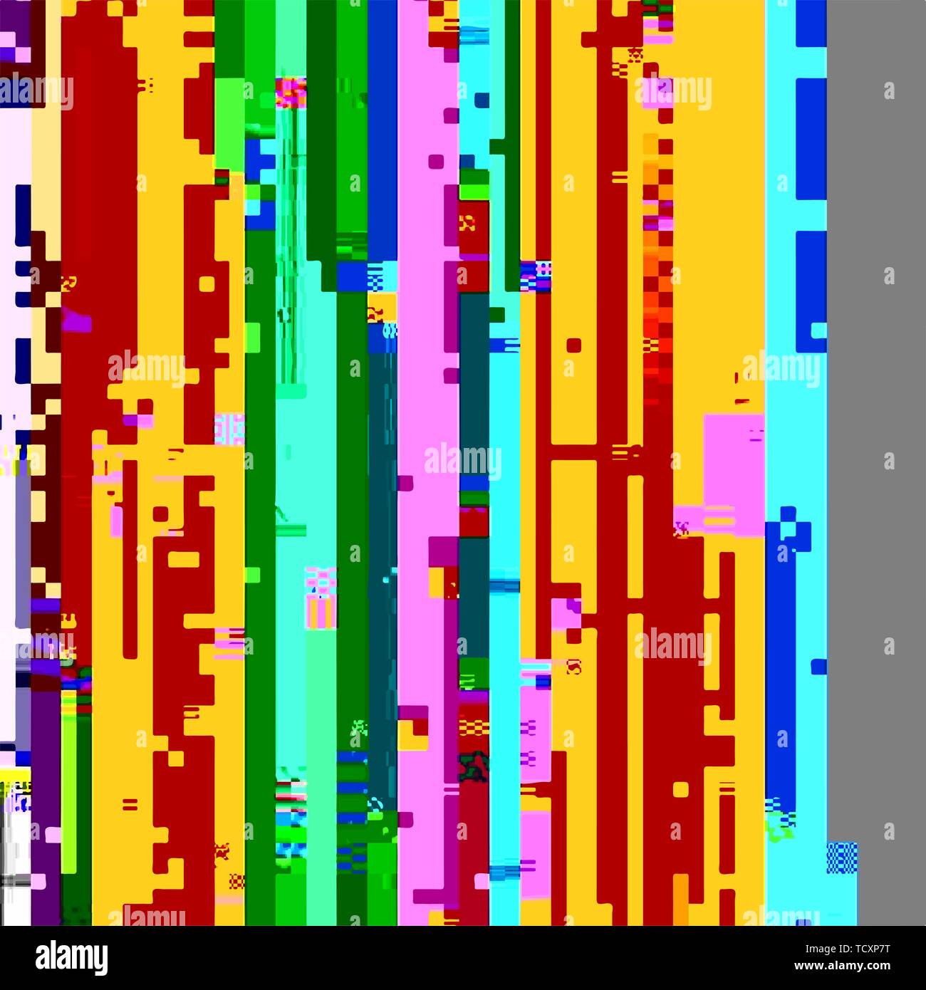 Glitched Overlay Background Stock Vector Image & Art - Alamy