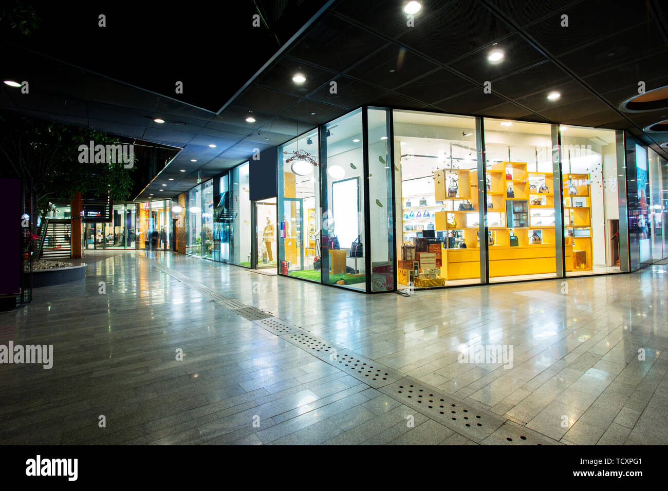 Front in shopping mall Stock Photo - Alamy