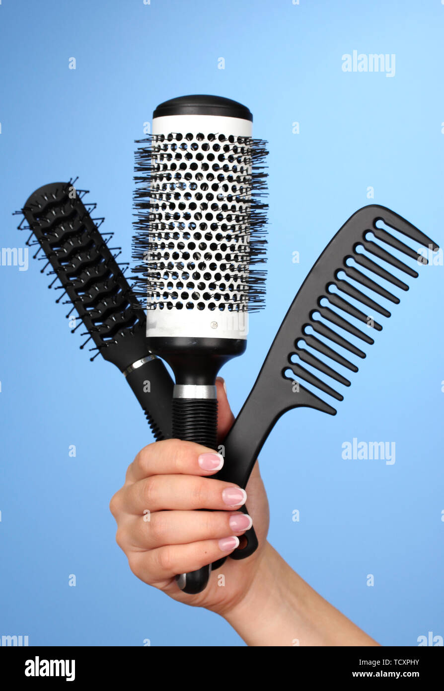 Three combs hi-res stock photography and images - Alamy