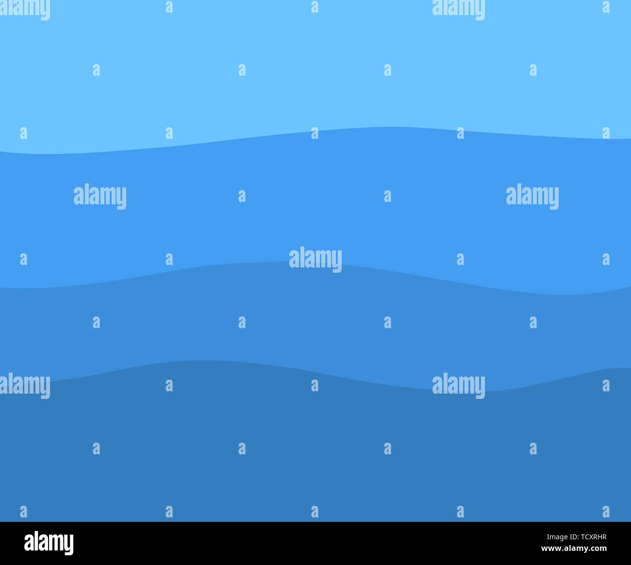 Blue sea waves background. Vector illustration Stock Vector Image & Art ...