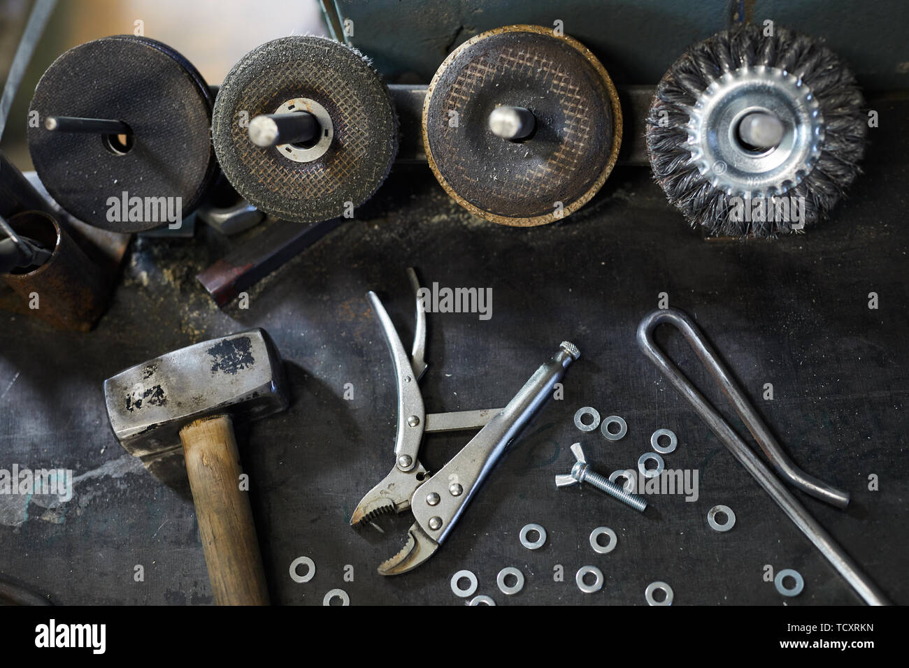 Forging tools hi-res stock photography and images - Alamy
