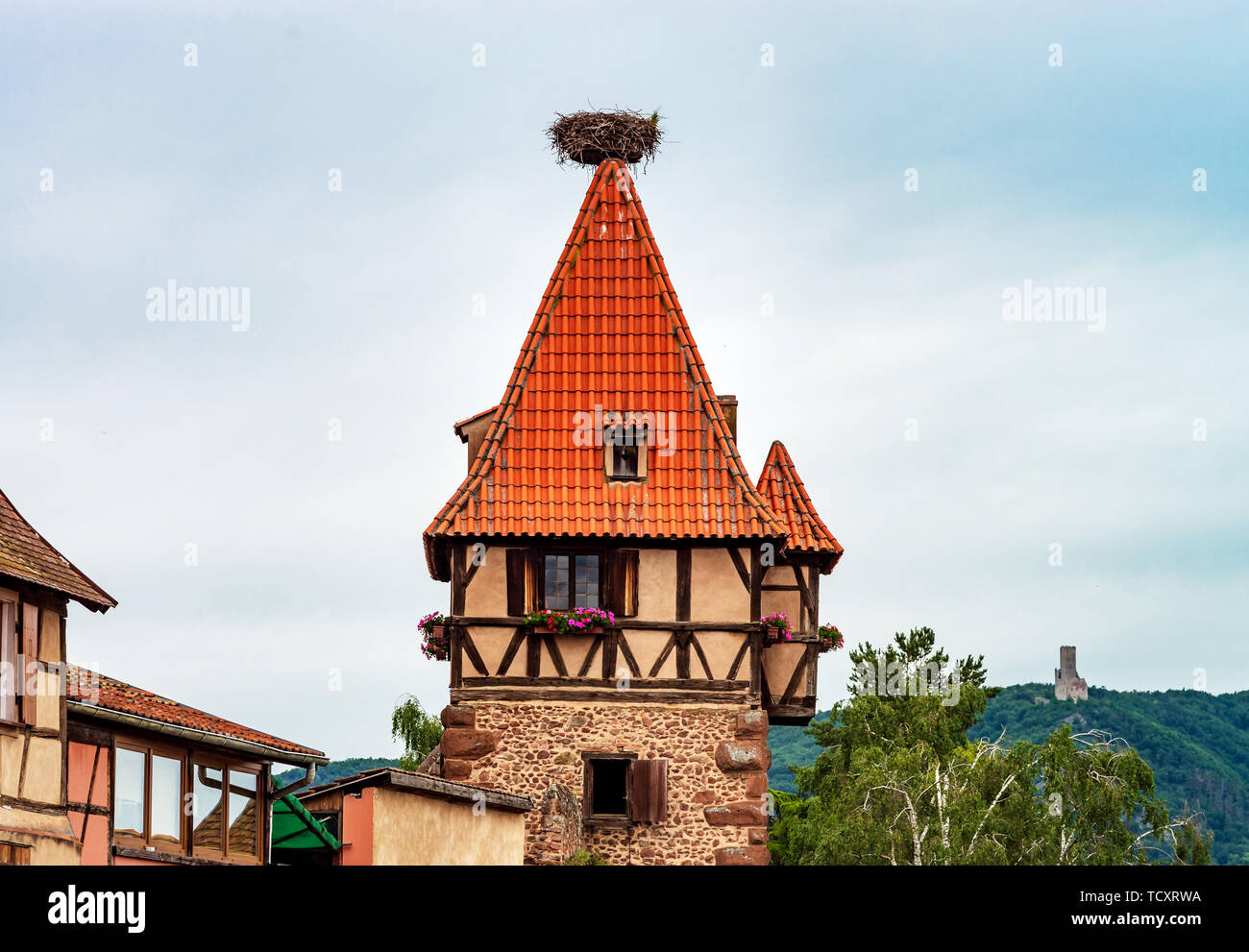 Editorial: 9th June 2019: Chatenois, France. Fancy-dress medieval ...
