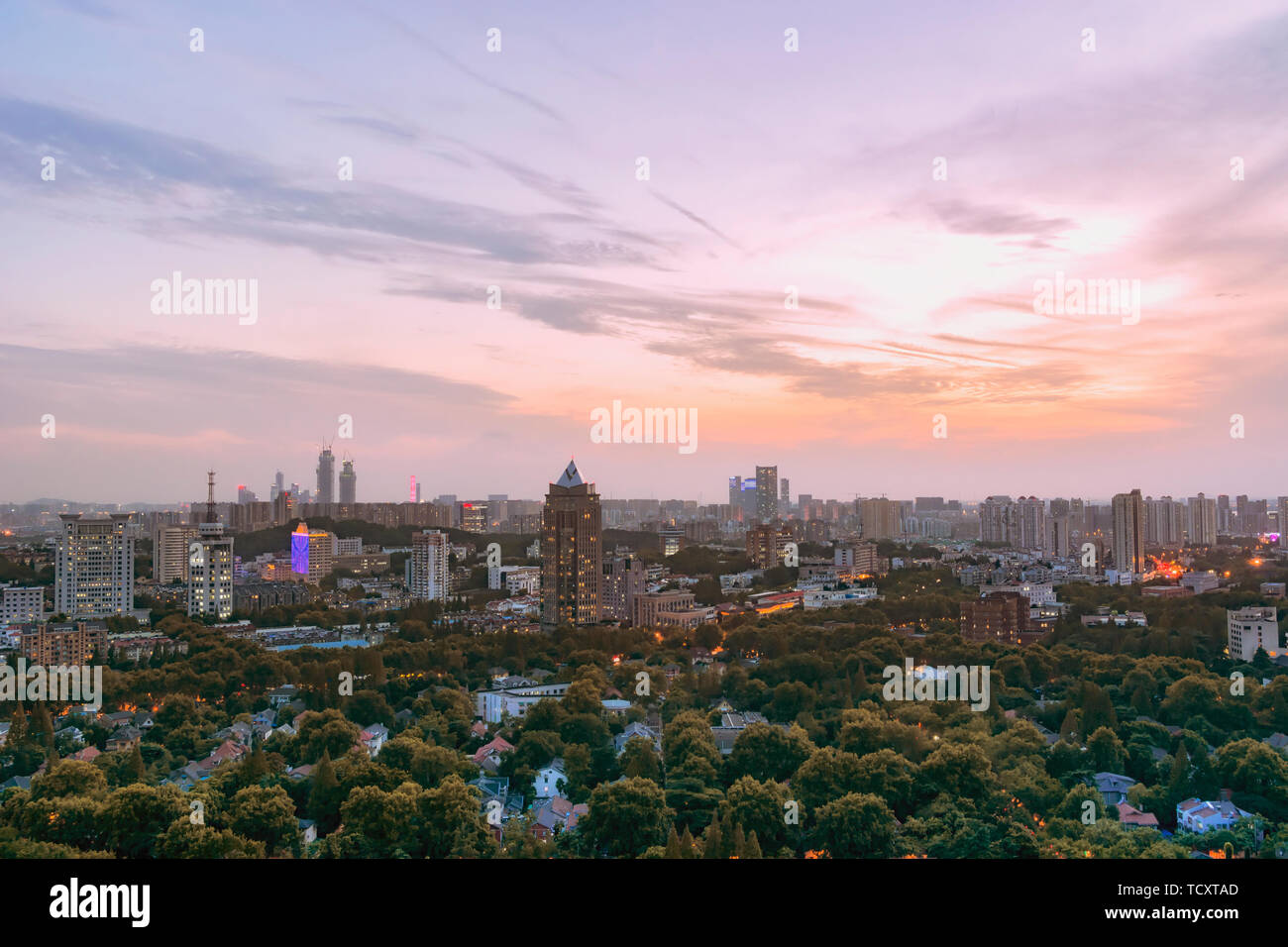 Nanjing City Scenery Stock Photo - Alamy