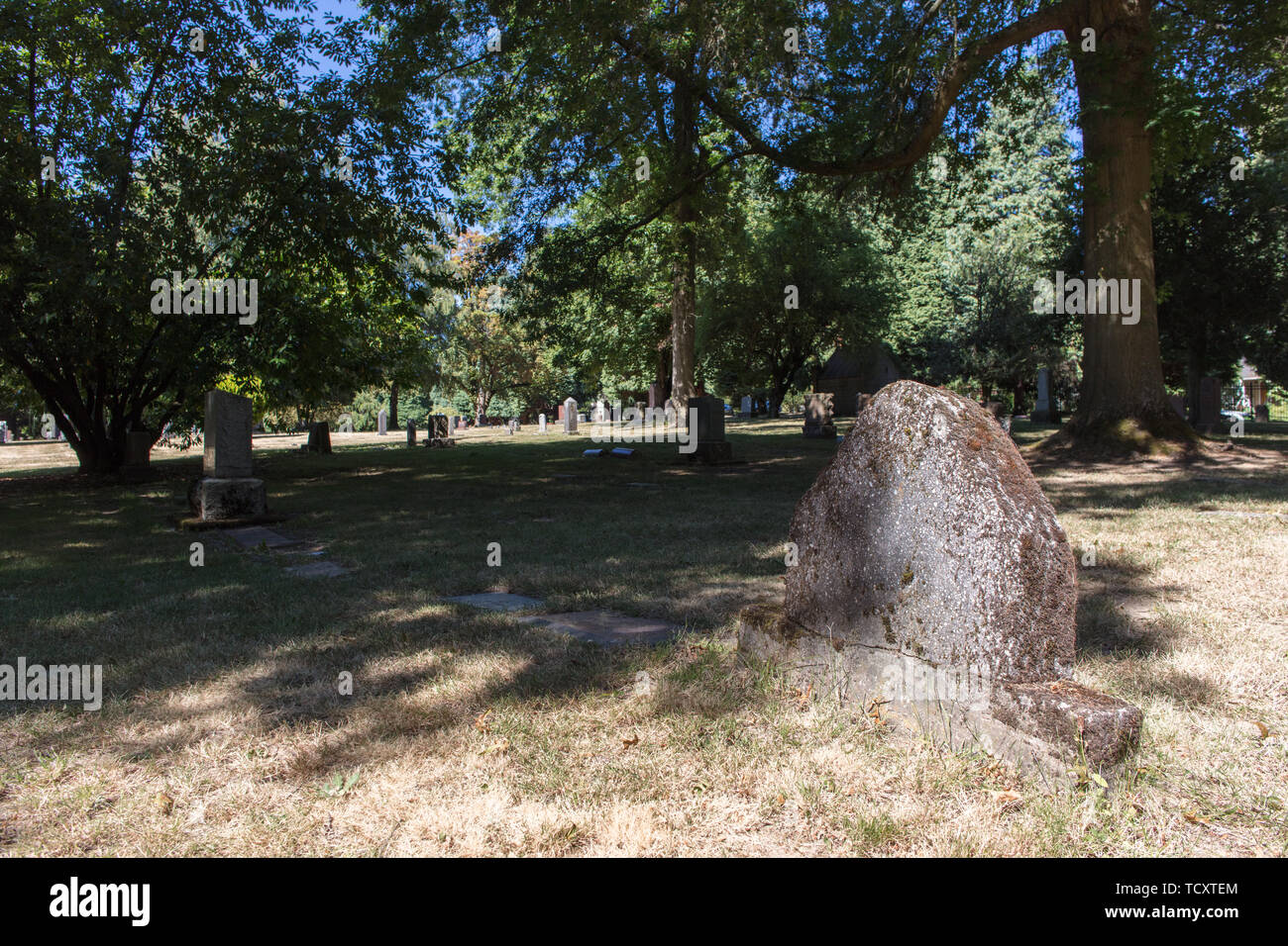 Portland cemetery, United States Stock Photo - Alamy