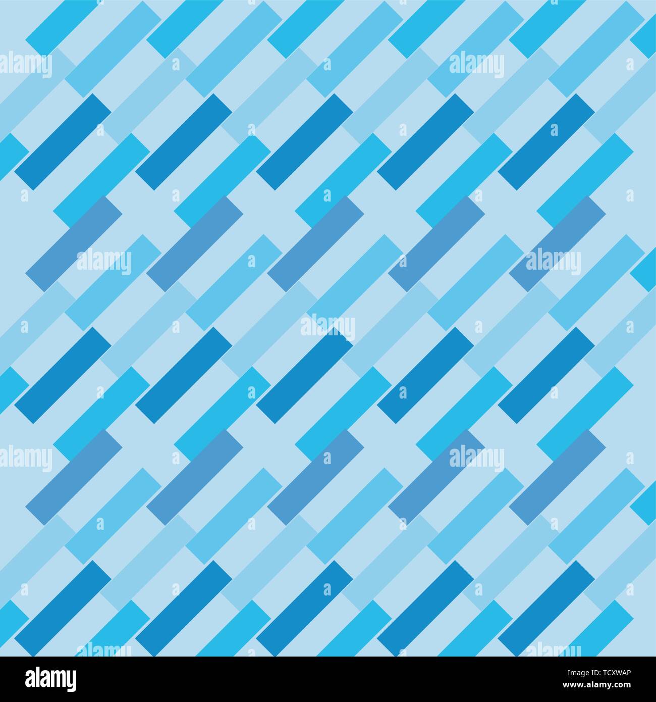 blue blocks decoration geometric background vector illustration Stock ...