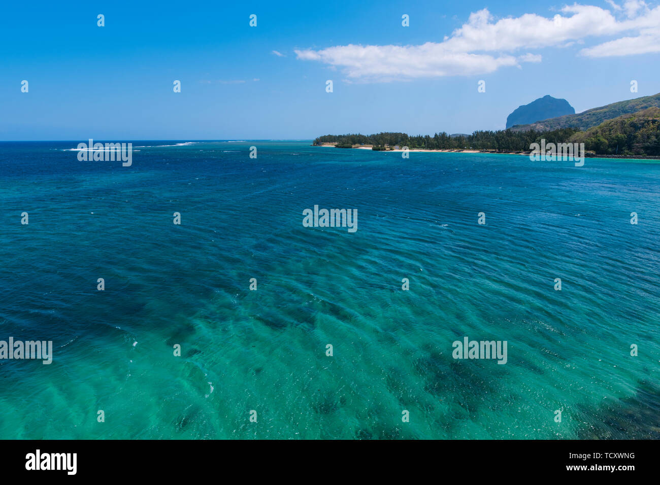 Indian Ocean Treasure Island Mauritius Stock Photo - Alamy