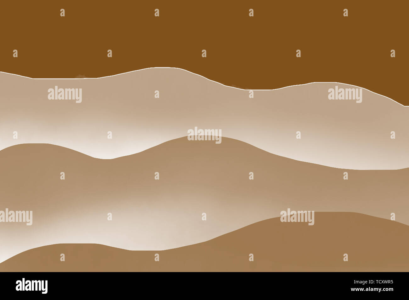 Abstract ink landscape painting Stock Photo - Alamy