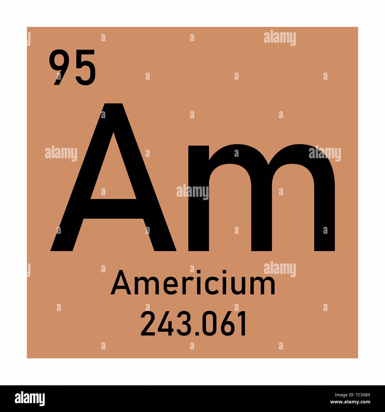 Americium hi-res stock photography and images - Alamy