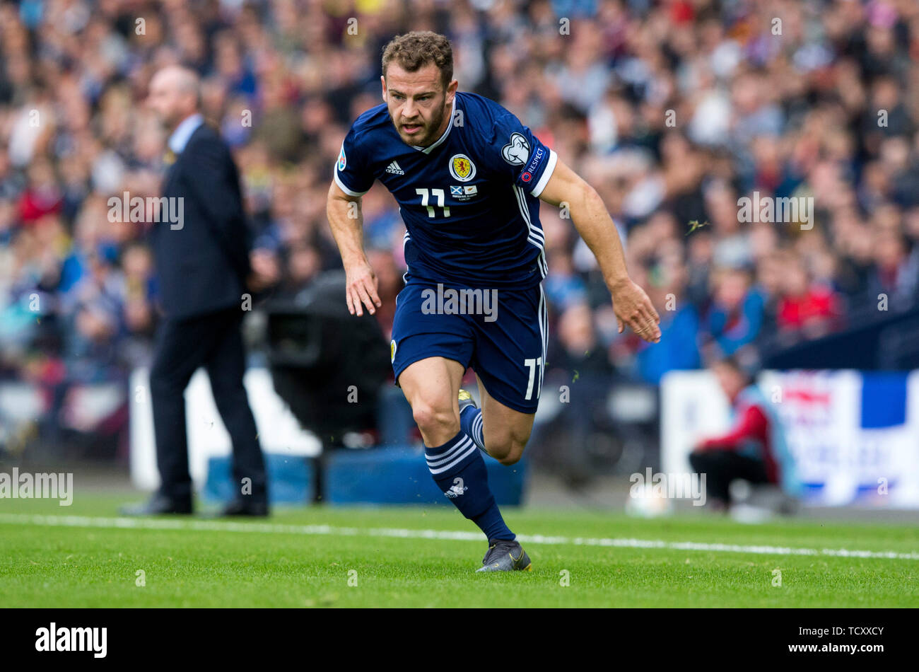 Scotland Ryan Fraser during the UEFA Euro 2020 Qualifying, Group I ...