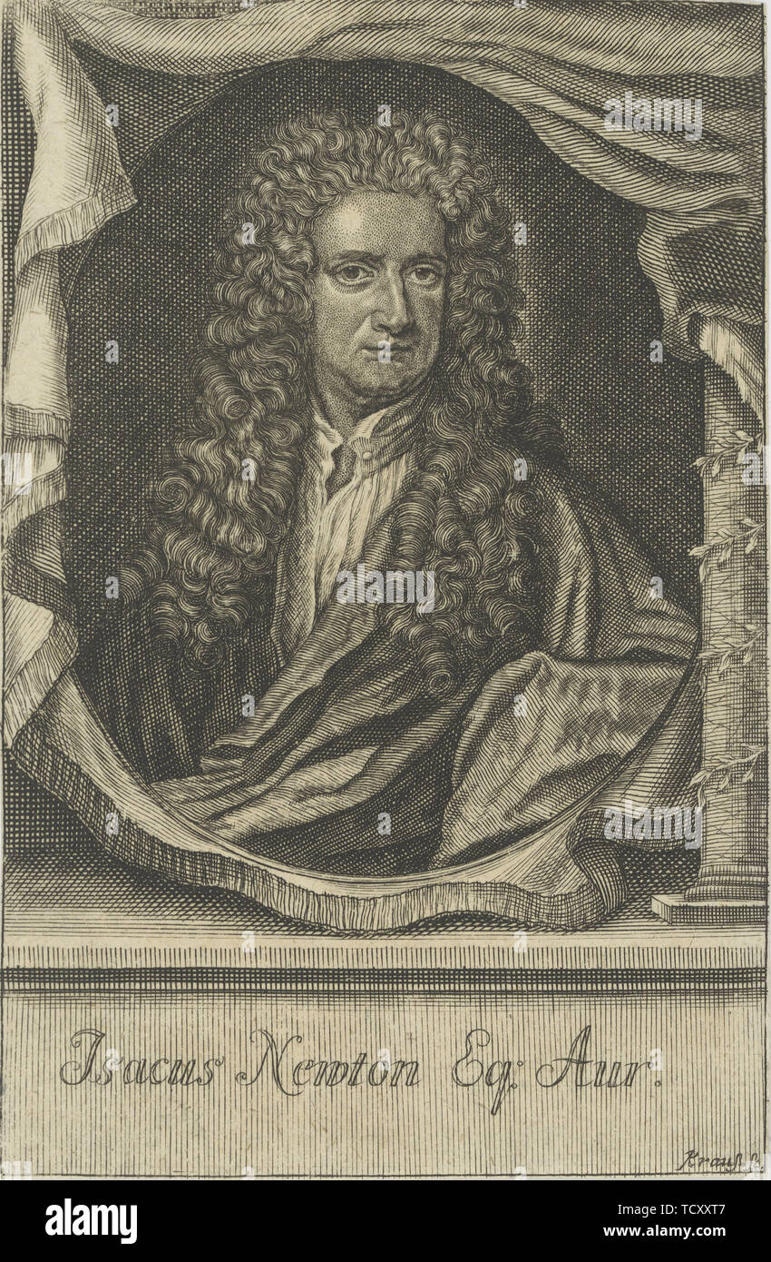 Portrait of sir isaac newton hi-res stock photography and images - Alamy
