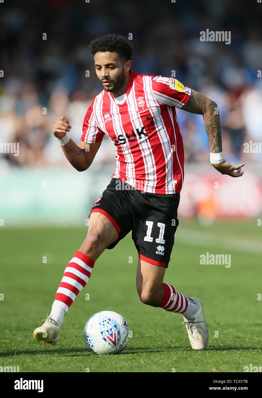 Lincoln City's Bruno Andrade Stock Photo - Alamy