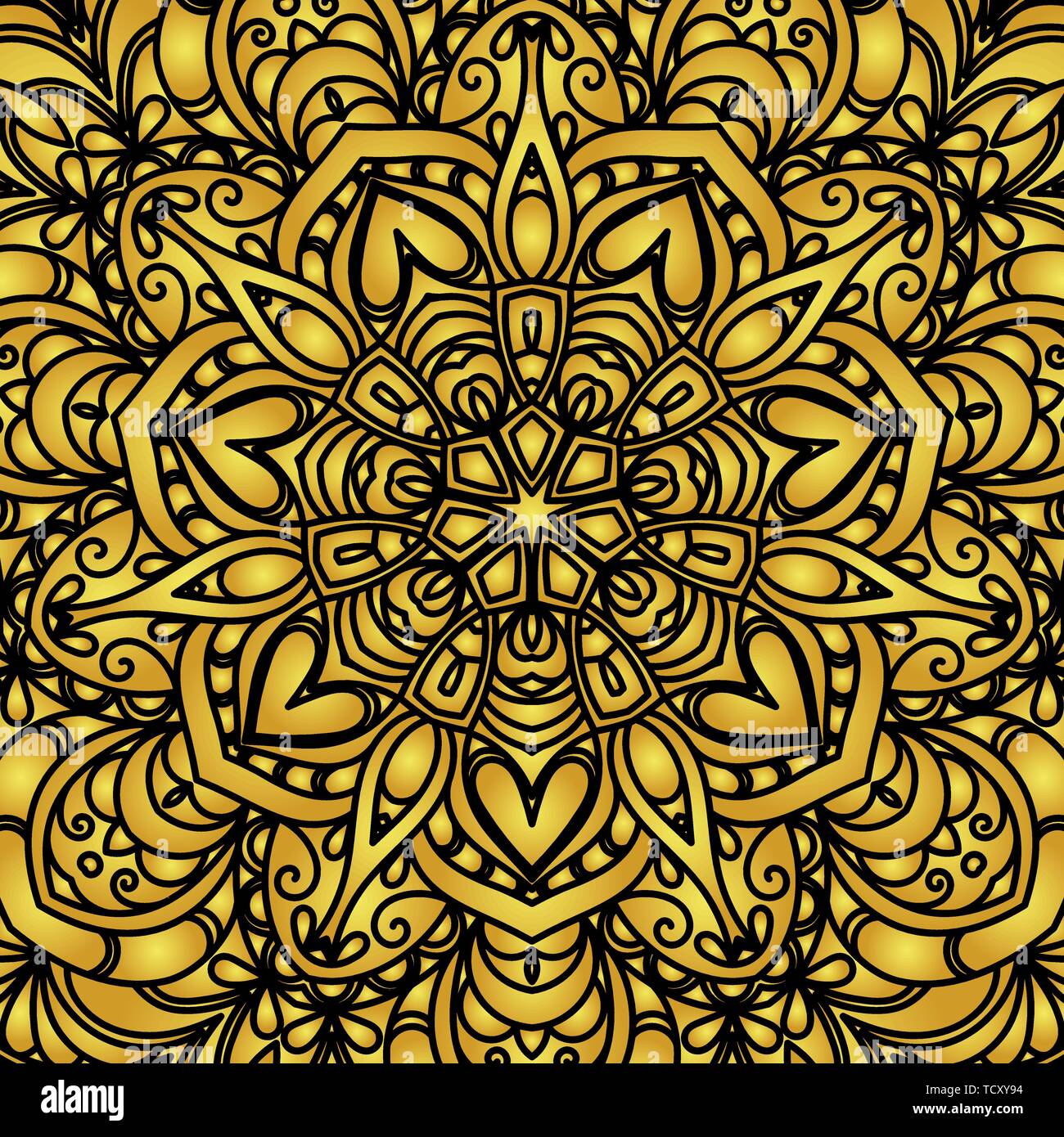 Mandala pattern background Stock Vector Image & Art - Alamy