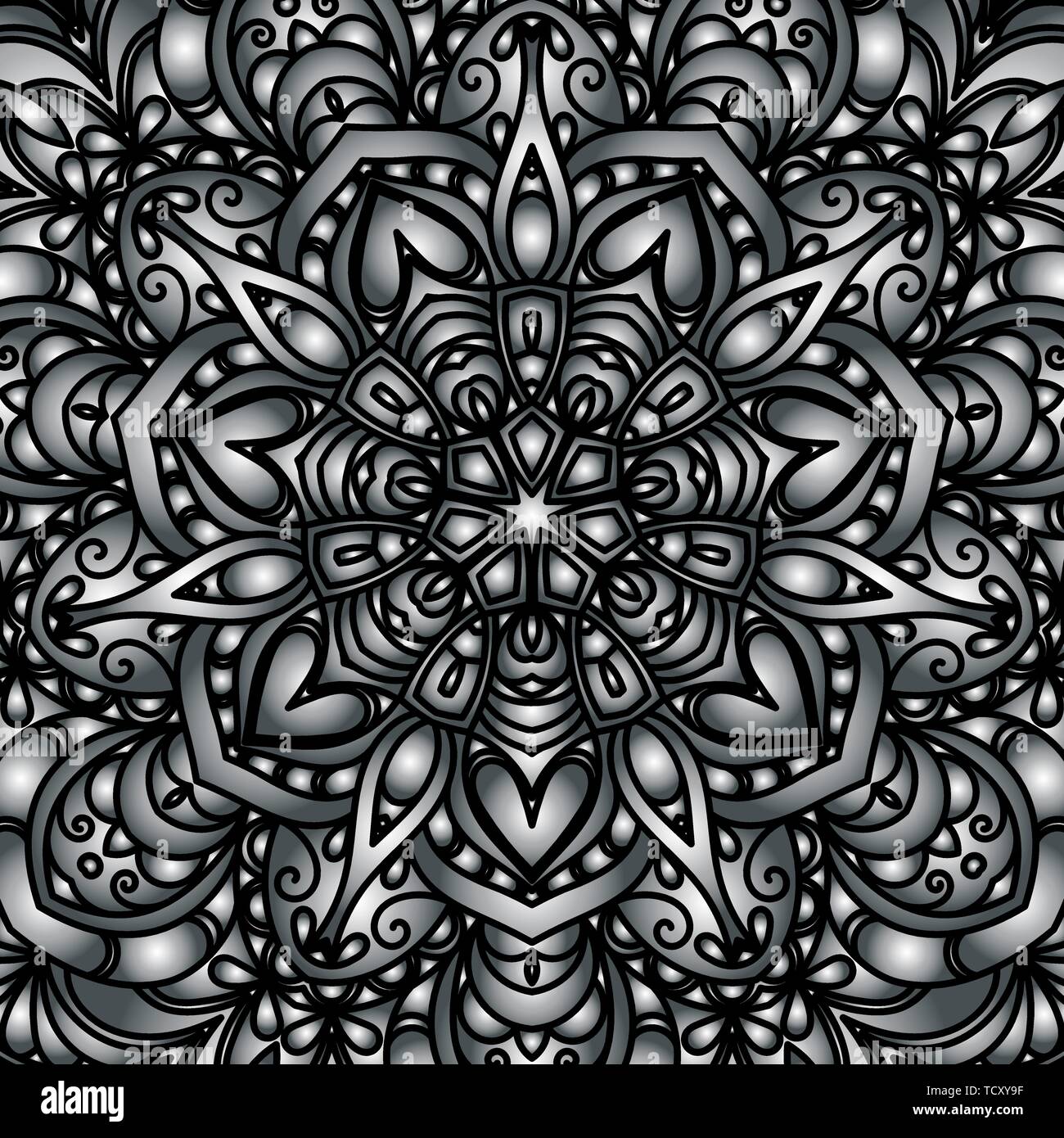 Mandala pattern background Stock Vector Image & Art - Alamy