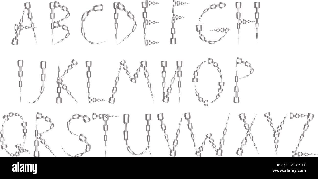 Chain letters Black and White Stock Photos & Images - Alamy