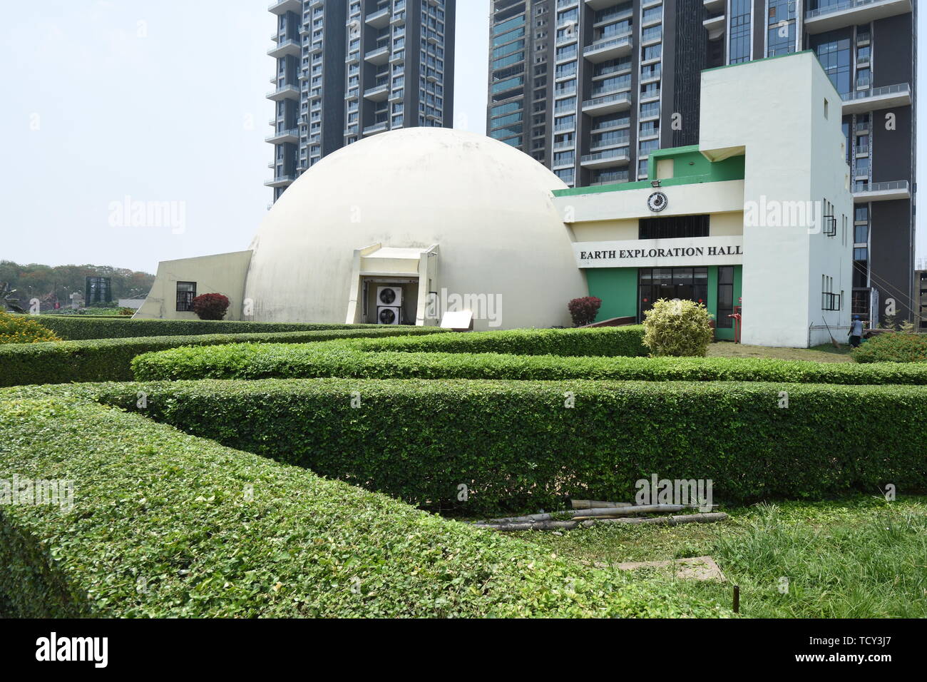 Earth Exploration Hall of the Science City, Kolkata, India Stock Photo ...