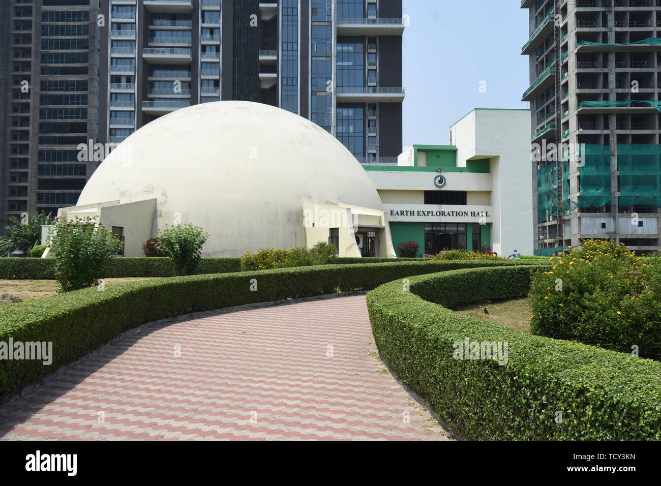Earth Exploration Hall of the Science City, Kolkata, India Stock Photo ...