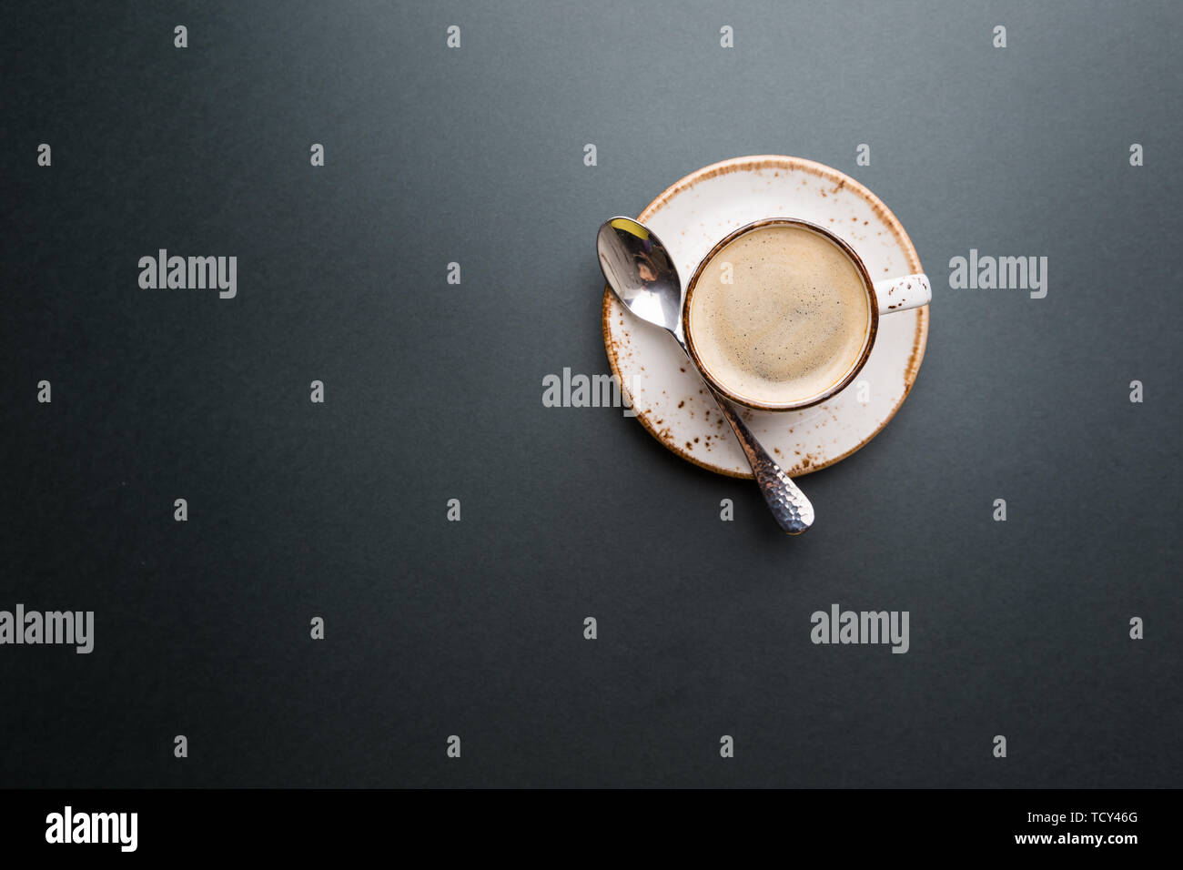 Overhead shot coffee concept hi-res stock photography and images - Alamy