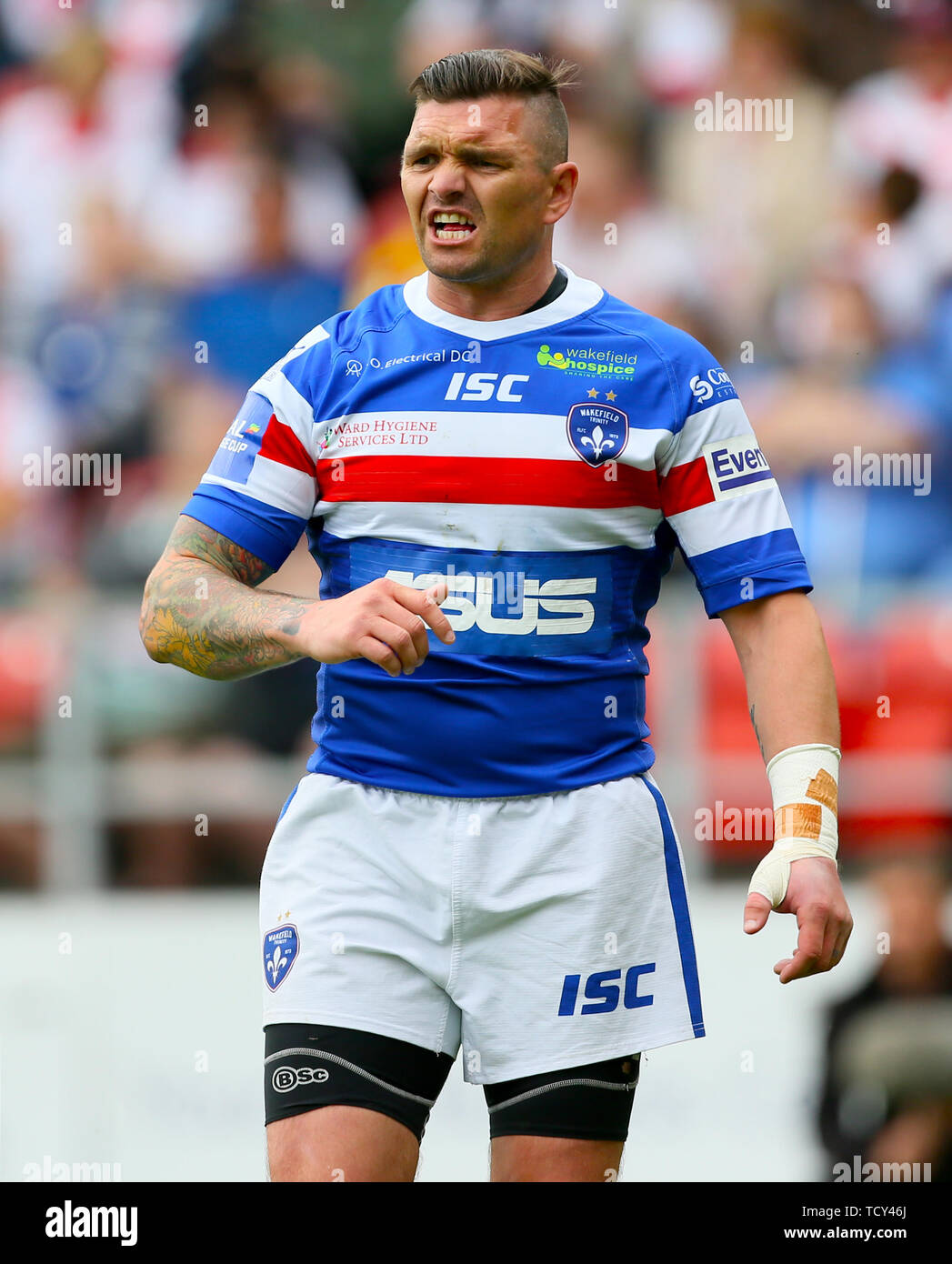 Wakefield Trinity's Danny Brough Stock Photo - Alamy