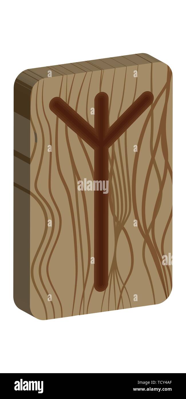 Algiz vector vectors hi-res stock photography and images - Alamy