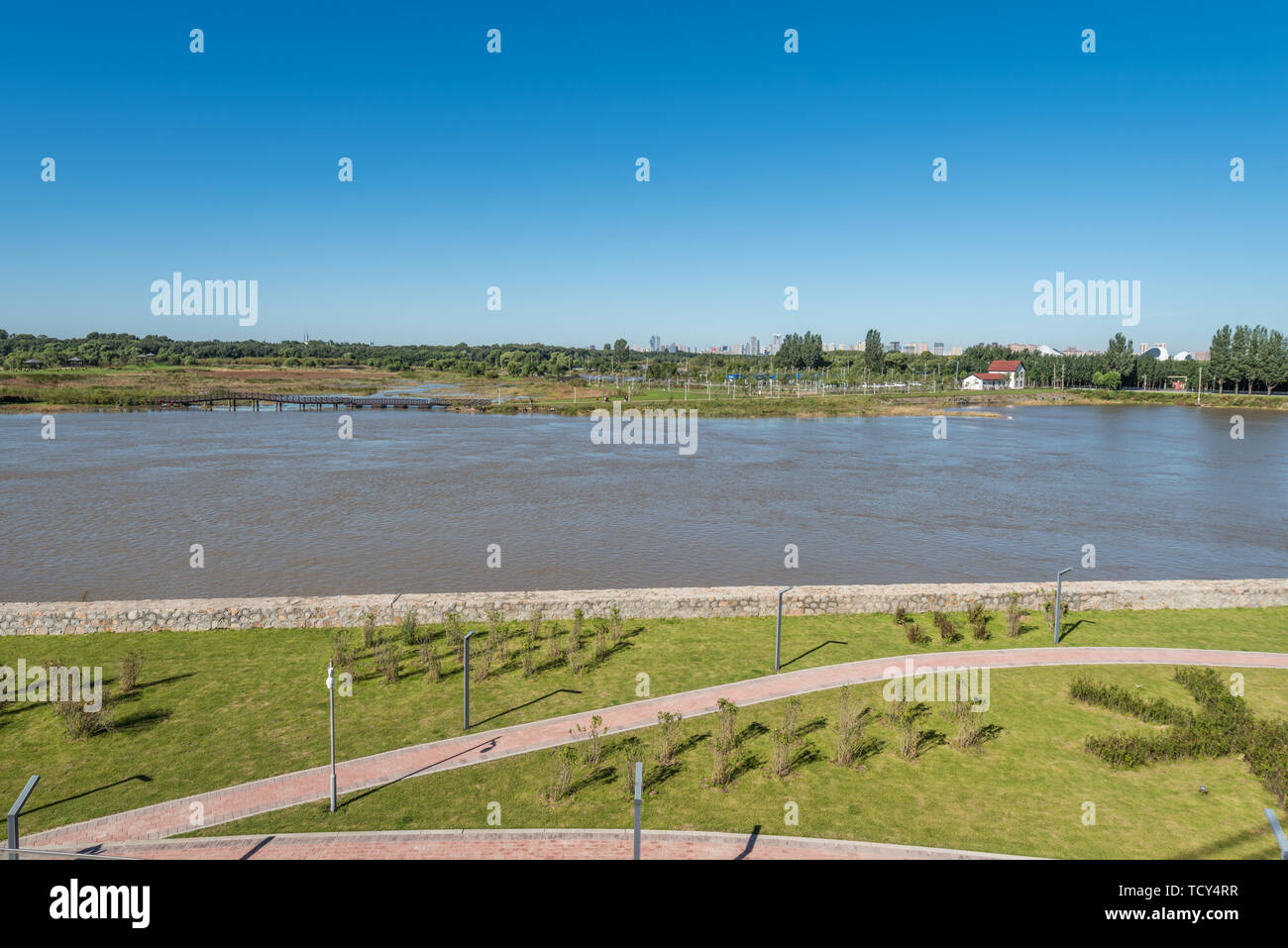 Songhua river bridge hi-res stock photography and images - Alamy