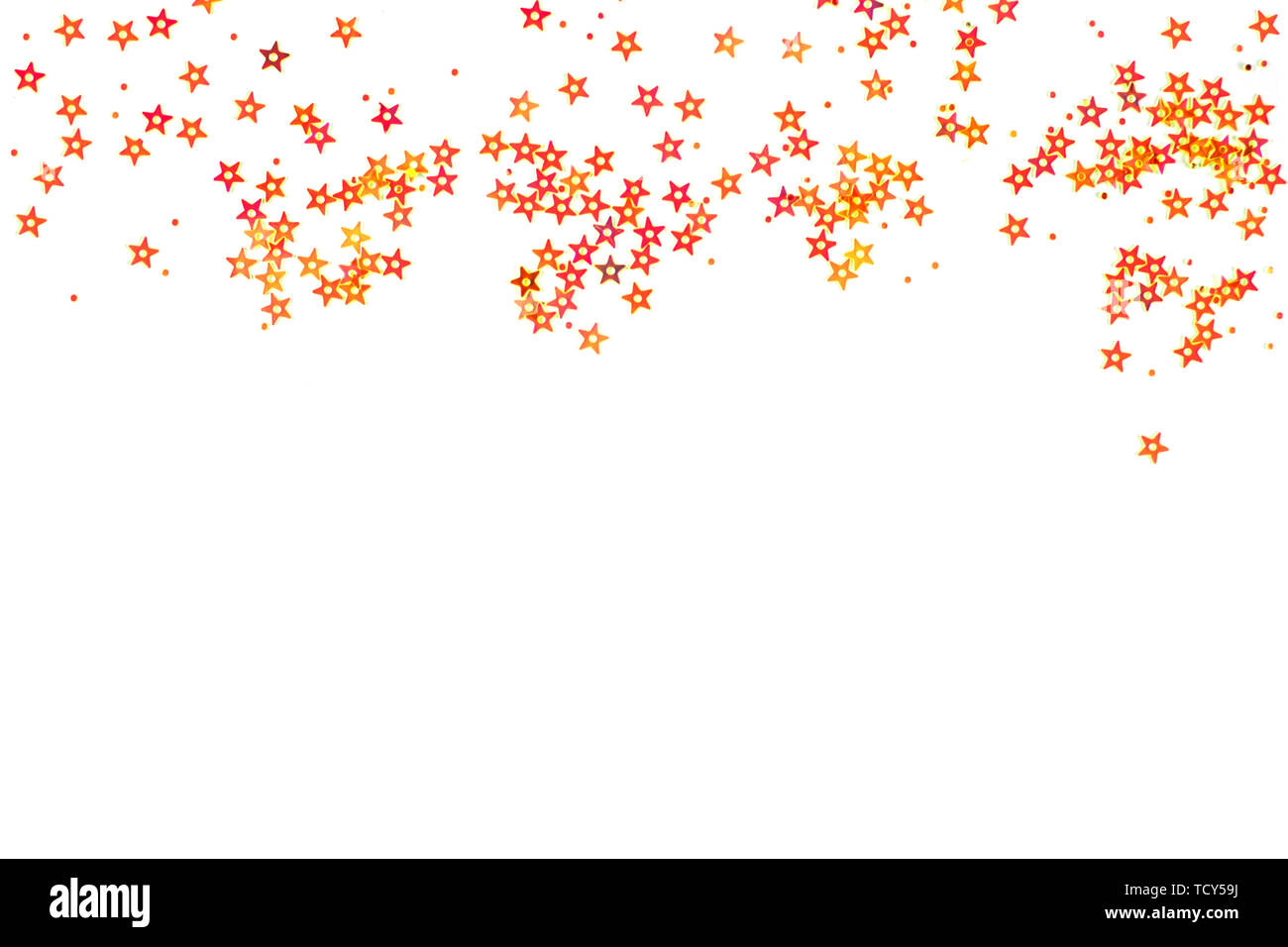 Bunch of colored stars on white background Stock Photo - Alamy