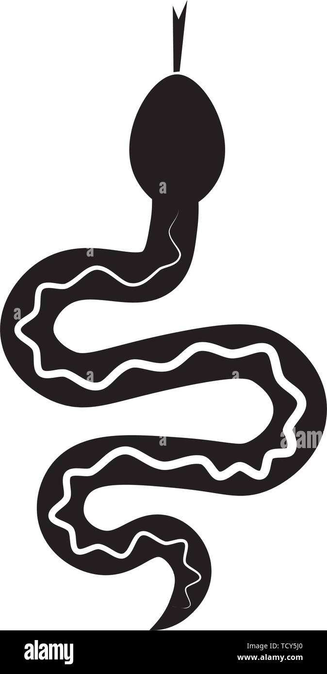 Snake Icon Vector Stock Vector Image & Art - Alamy