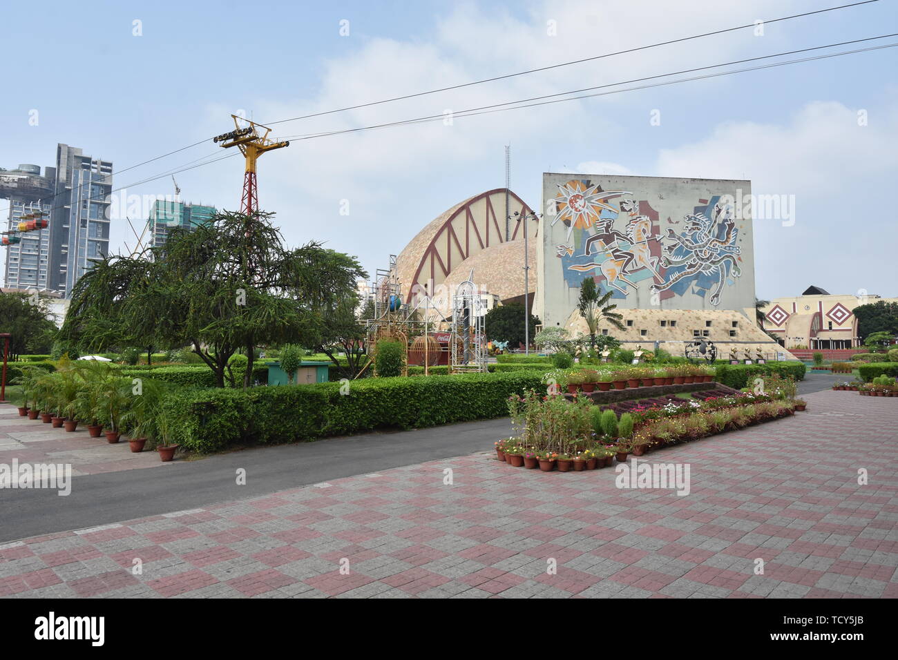 Garden of the Science City, Kolkata, India Stock Photo - Alamy