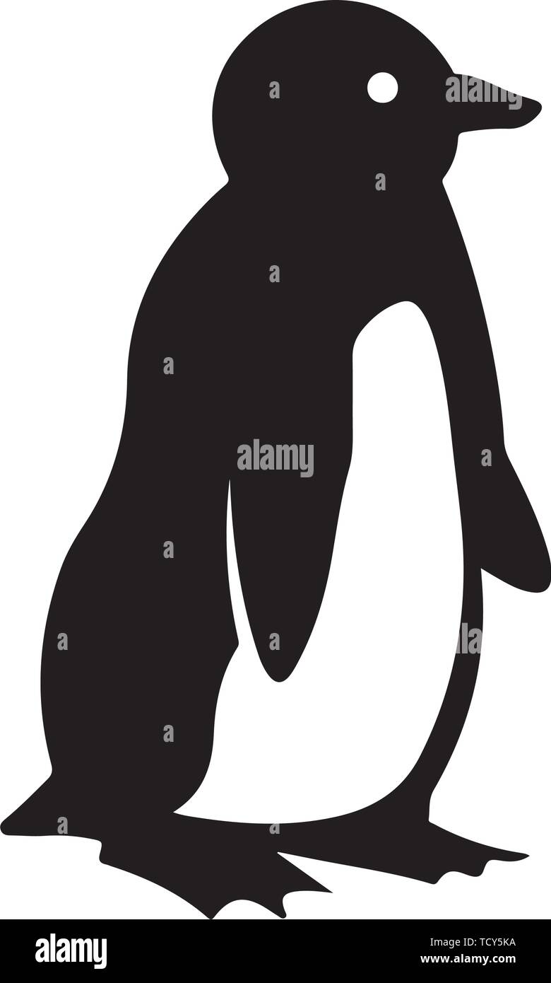 Penguin Icon Vector Stock Vector Image & Art - Alamy