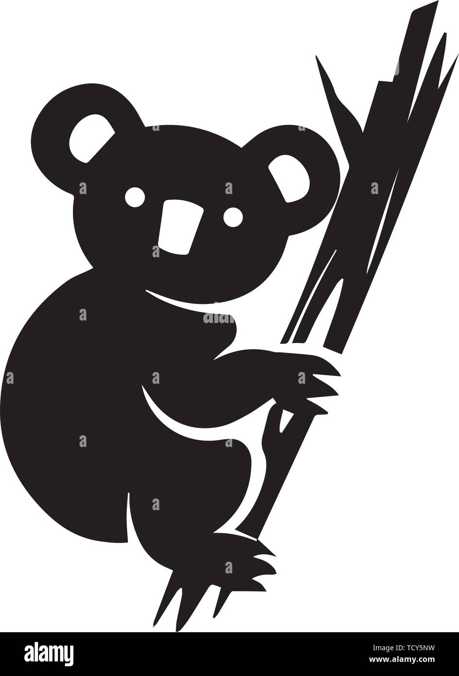 Koala Icon Vector Stock Vector Image & Art - Alamy