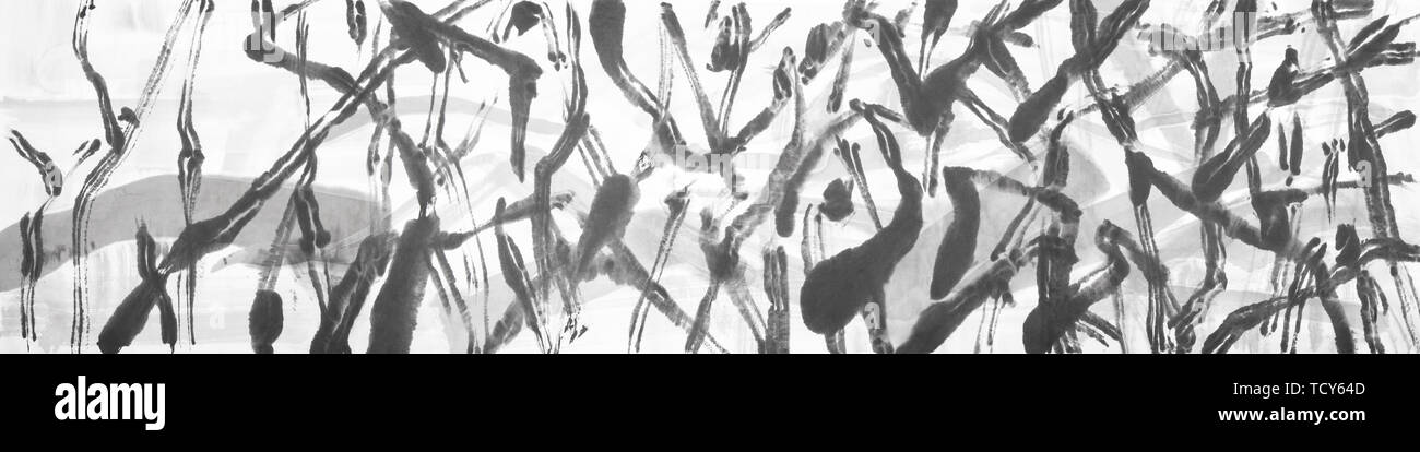 Abstract art ink background Stock Photo - Alamy