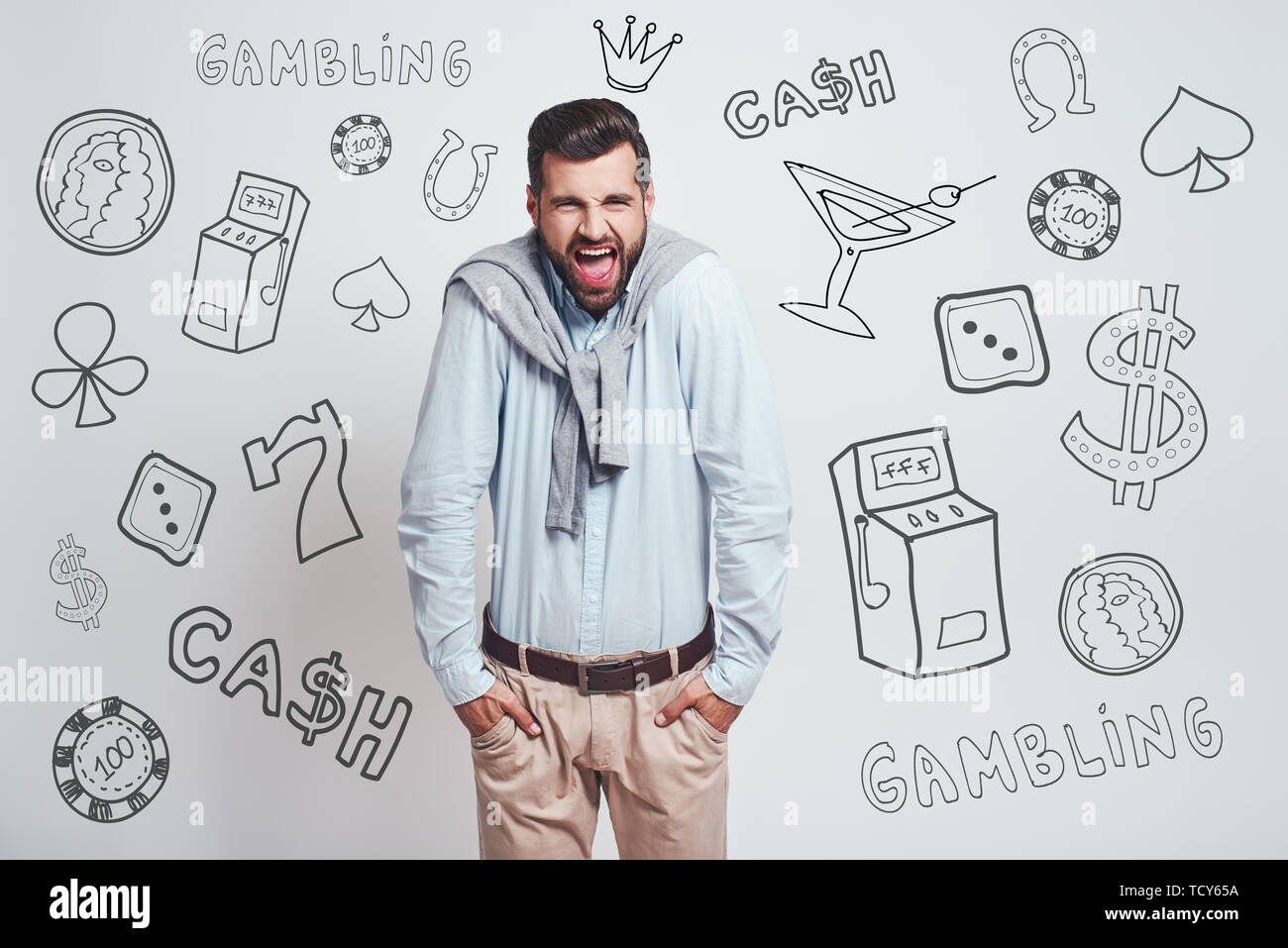 Bad luck man hi-res stock photography and images - Alamy