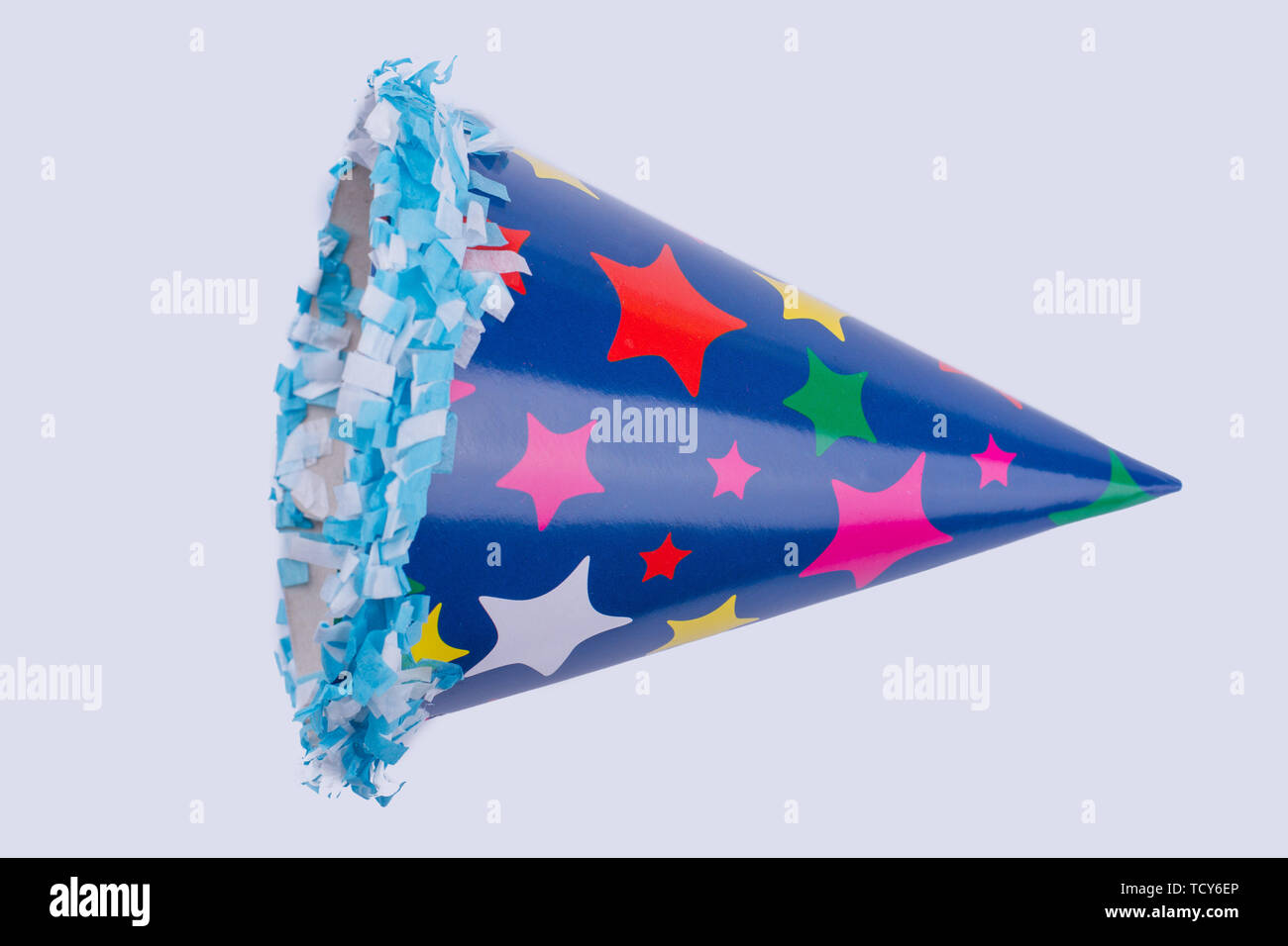 Blue party hat hi-res stock photography and images - Alamy