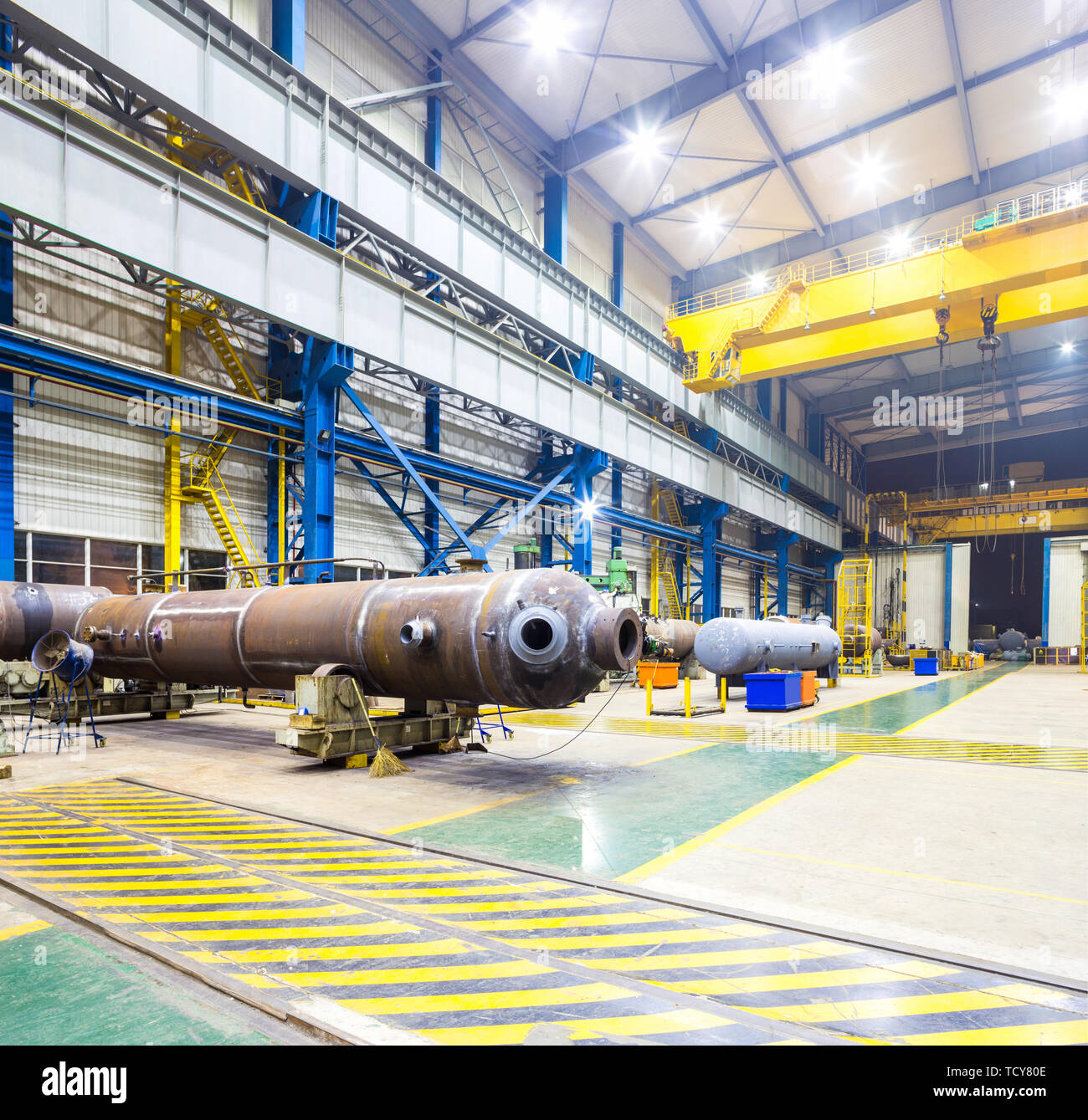 Interior of workshop Stock Photo - Alamy