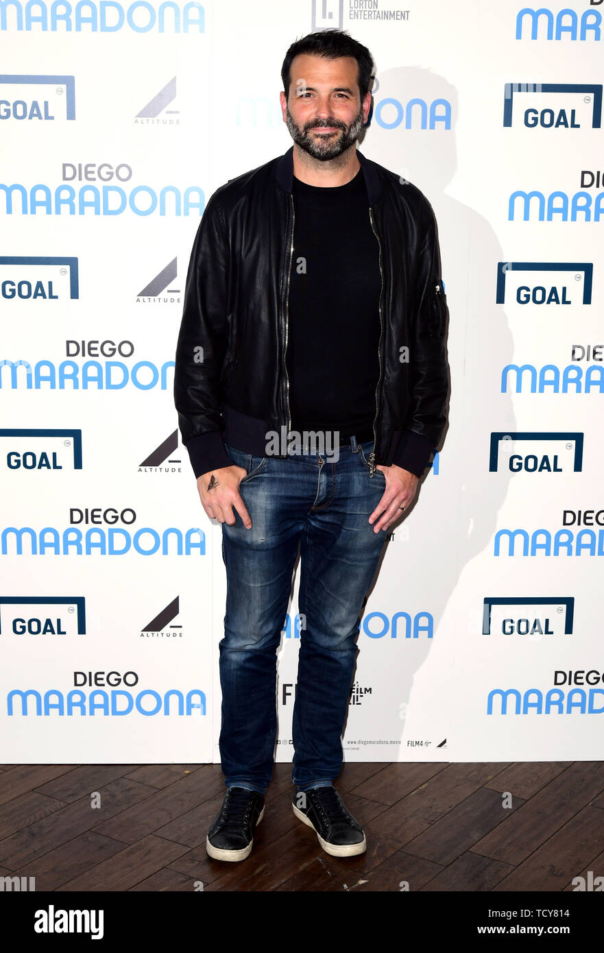 Raphael Honigstein attending the Diego Maradona Special Gala Screening ...