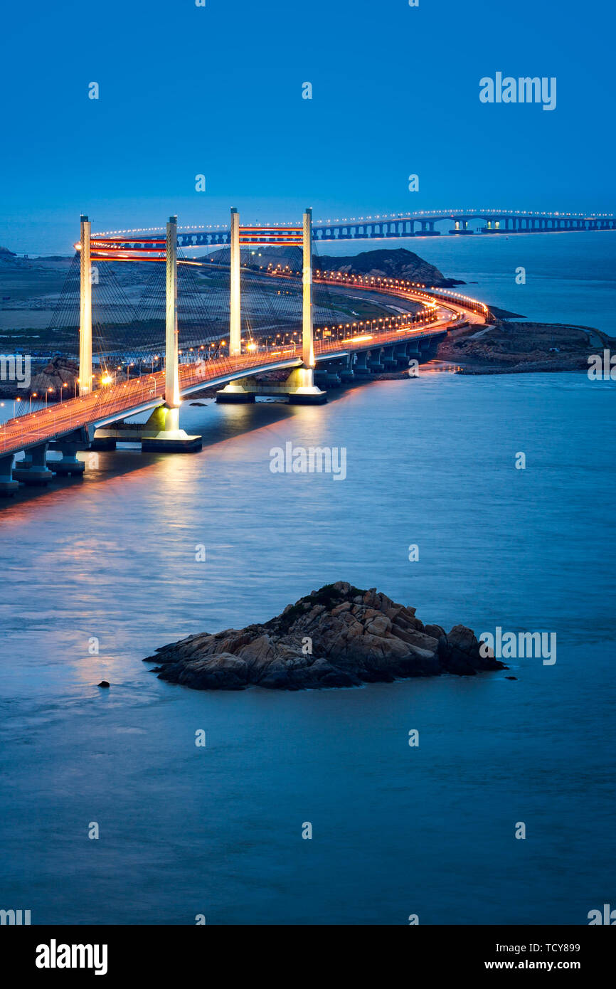 Scenery of Shanghai Donghai Bridge Stock Photo - Alamy