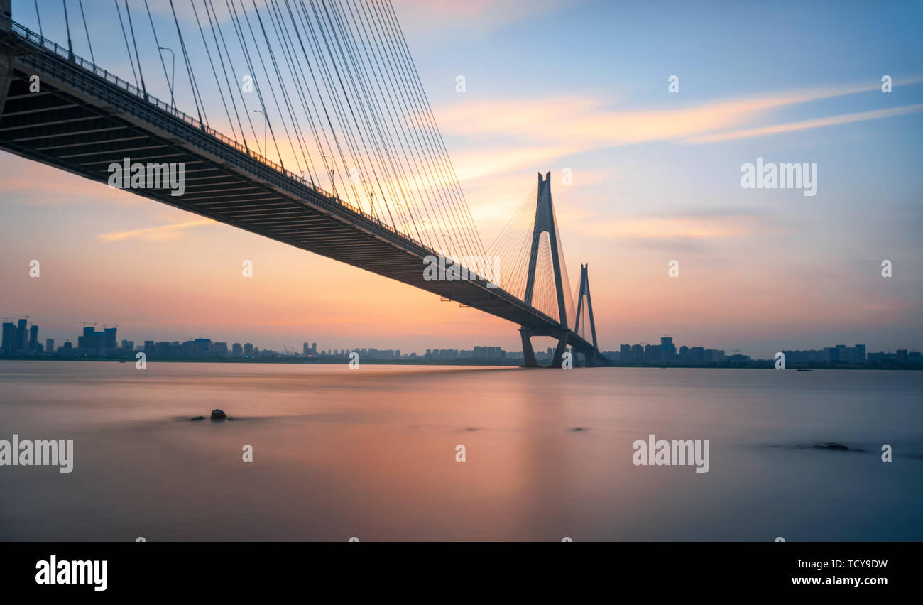 changjiang river bridge Stock Photo - Alamy