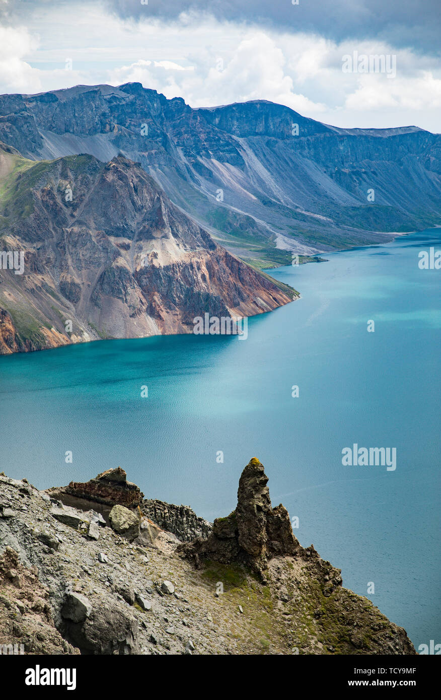 Changbaishan Tianchi Lake Stock Photo - Alamy
