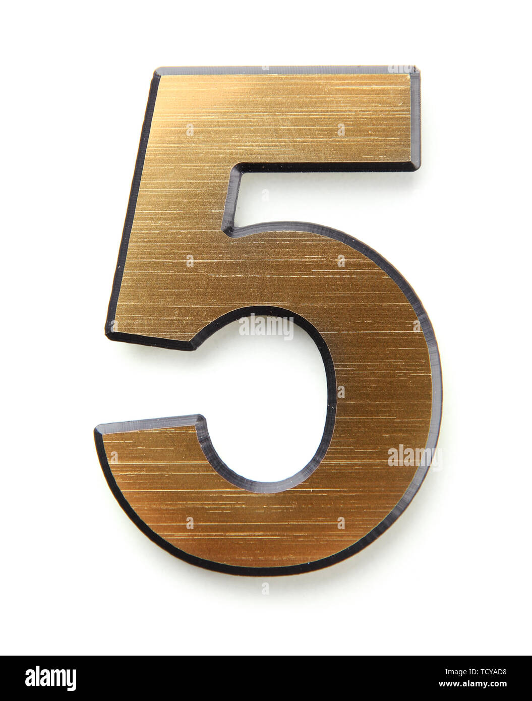 Golden number five hi-res stock photography and images - Alamy