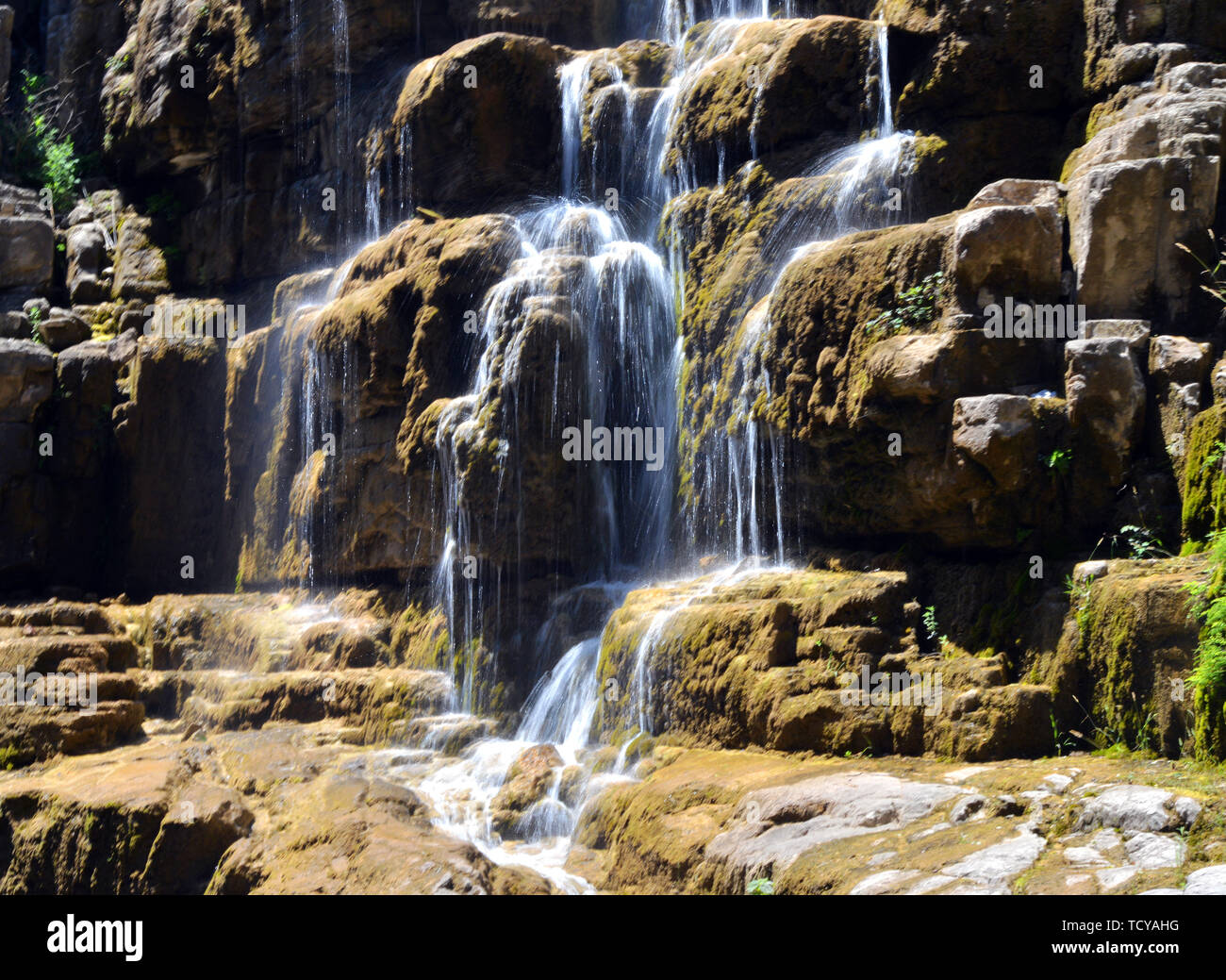 The scenery of Yuntai Mountain, Henan Province Stock Photo - Alamy