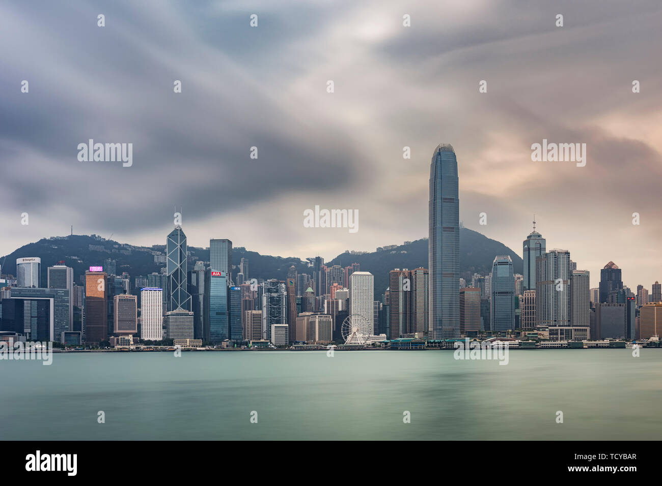 Hong Kong City Scenery Stock Photo - Alamy