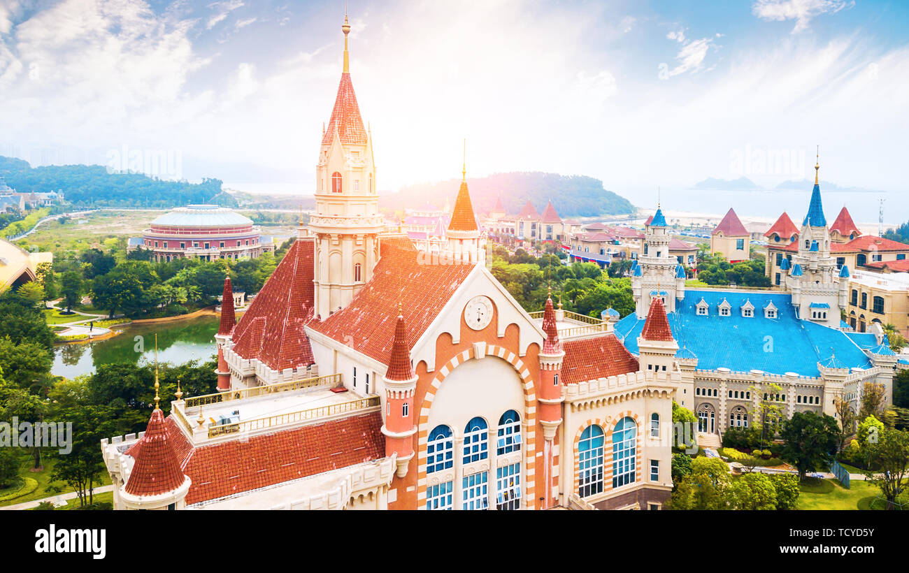 Ancient high rise building gothic architecture hi-res stock photography ...