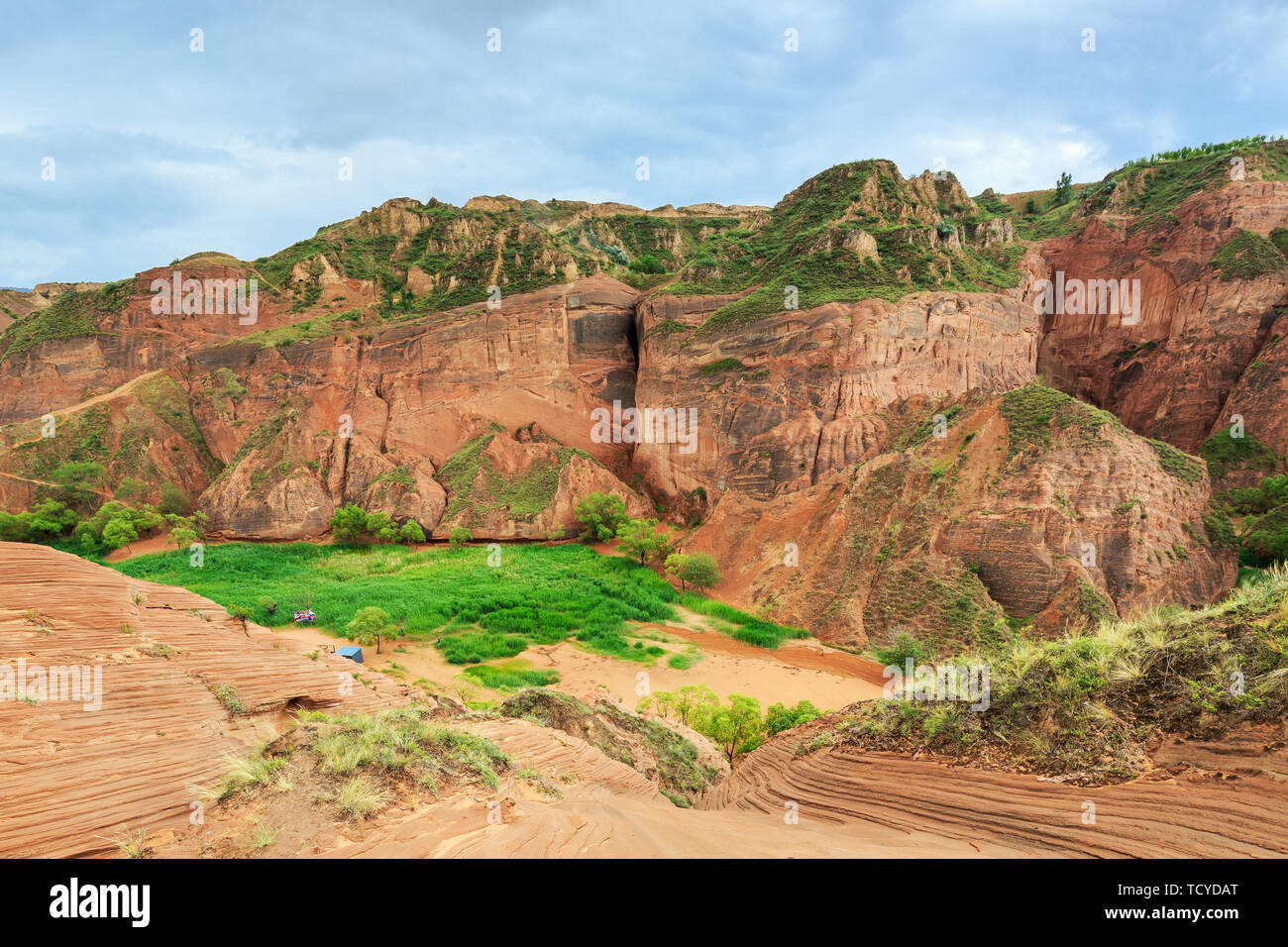 The Valley of the Danforth Stock Photo - Alamy