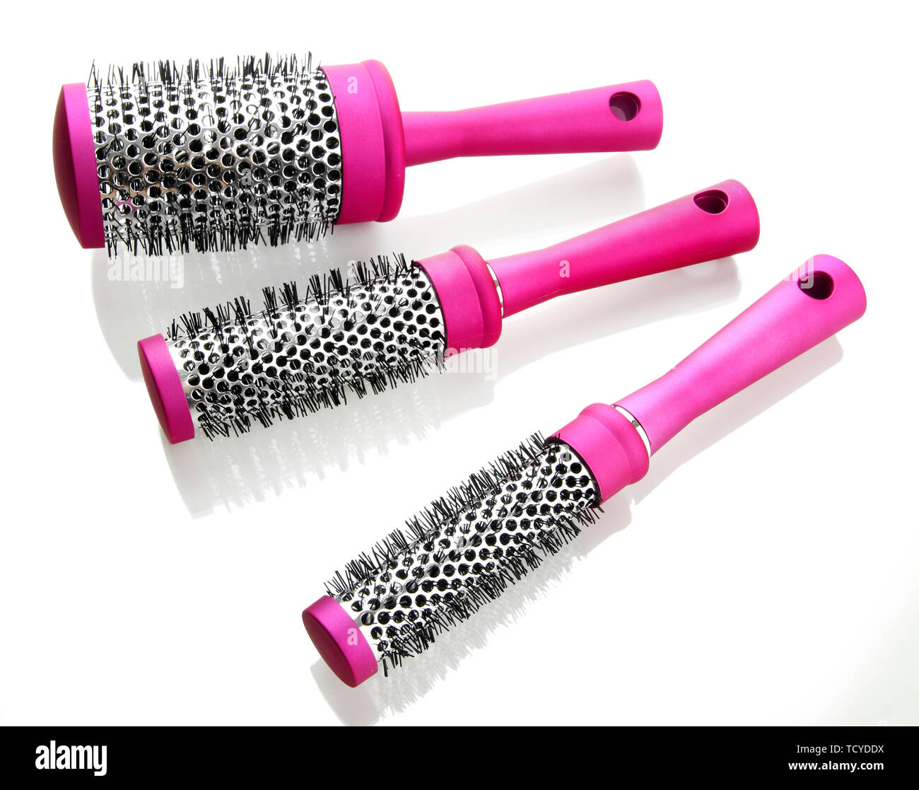 Comb brushes, isolated on white Stock Photo - Alamy