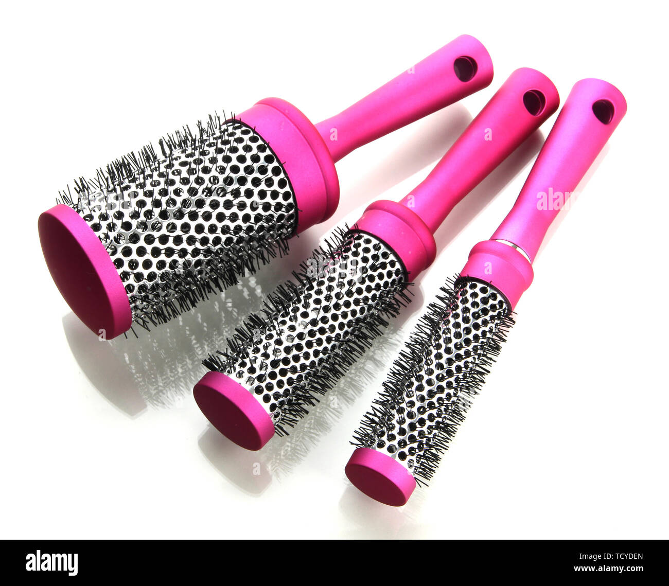 Comb brushes, isolated on white Stock Photo - Alamy