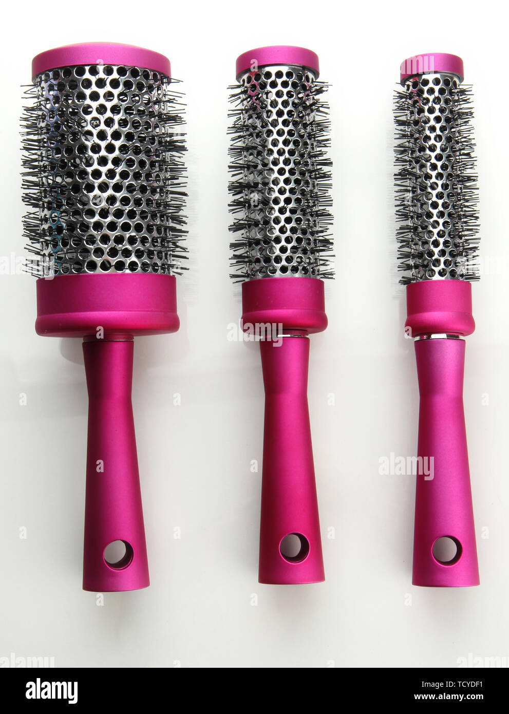 Three hairbrushes background hi-res stock photography and images - Alamy
