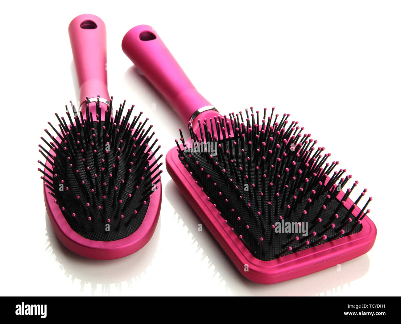 Comb brushes, isolated on white Stock Photo - Alamy