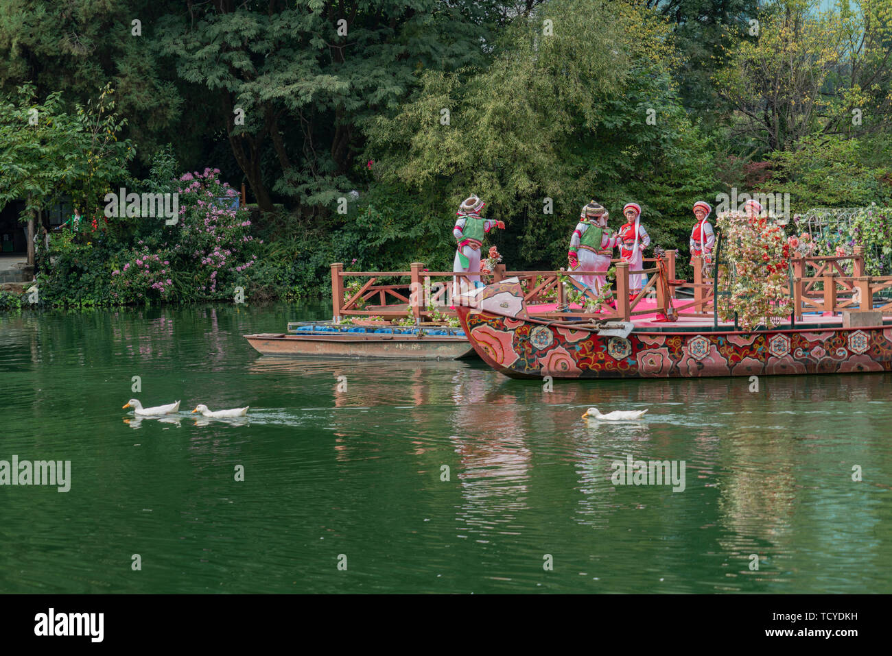 Butterfly spring scenery Stock Photo - Alamy